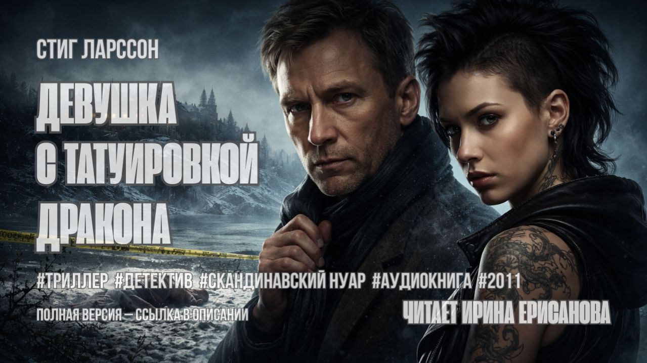 Аудиокнига. Стиг Ларссон — «Девушка с татуировкой дракона»