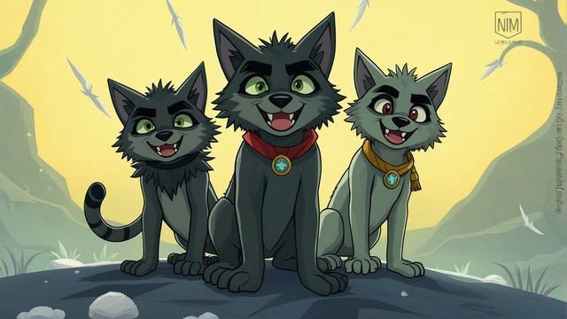 Лунтик с друзьями