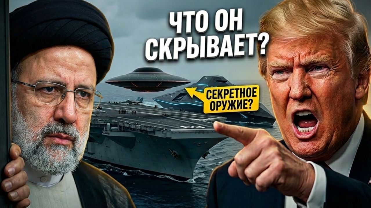 США ИСПОЛЬЗУЮТ В ИРАНЕ ИНОПЛАНЕТНОЕ ОРУЖИЕ