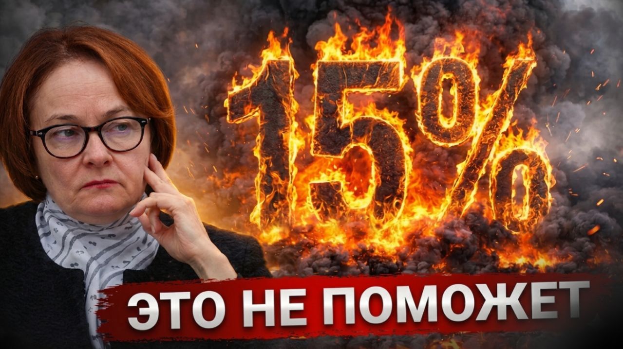 Ставка 15%! Что станет с рублем и инфляцией?