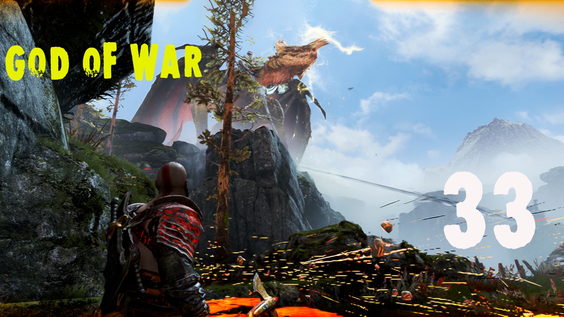 God of War 2018 33 серия! Дракон РЕГИНН! Помощь Броку и Синдри! И волшебные фикалии!