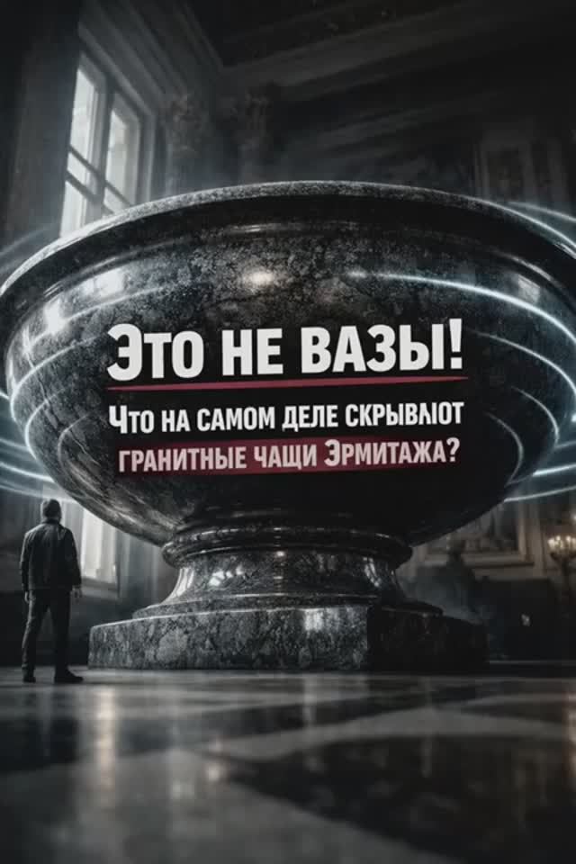Это не вазы! Что на самом деле скрывают гранитные чаши Эрмитажа ? Часть 1/2