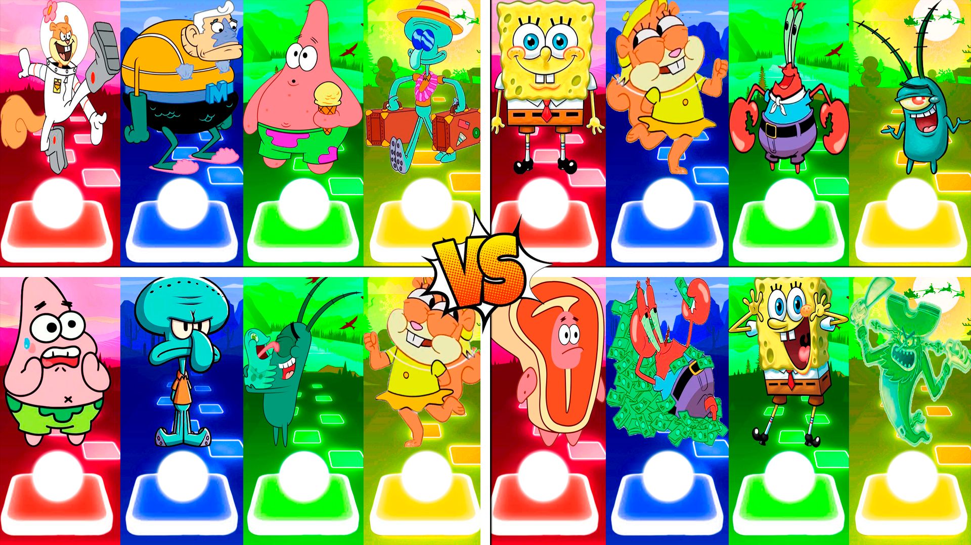 Coffin Dance Губка Боб Мегамикс ⭐️ Tiles Hop №29-32 - Мультик про Губку Боба МУЛЬТФИЛЬМЫ Спанч Боб