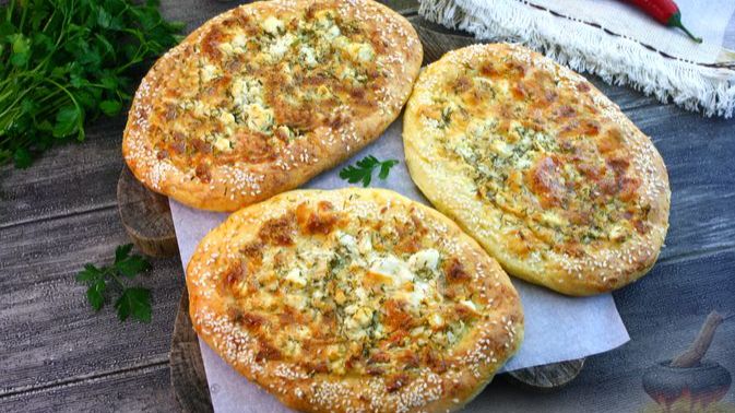 ТВОРОЖНЫЕ ХАЧАПУТИ С СЫРОМ