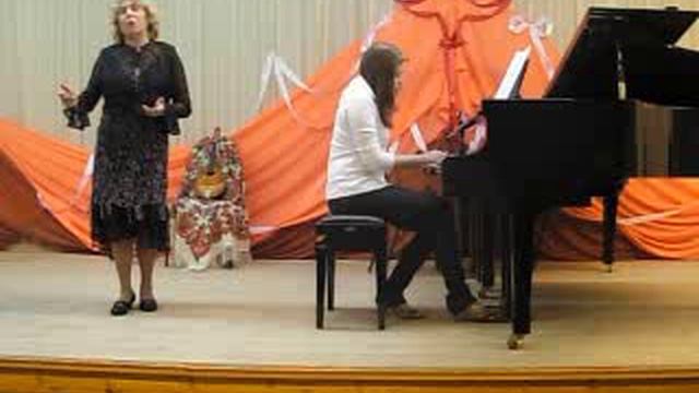 романс Настеньки / исп. Валентина  СеменовнаКириллова / аккомпанемент Мария Невзорова.