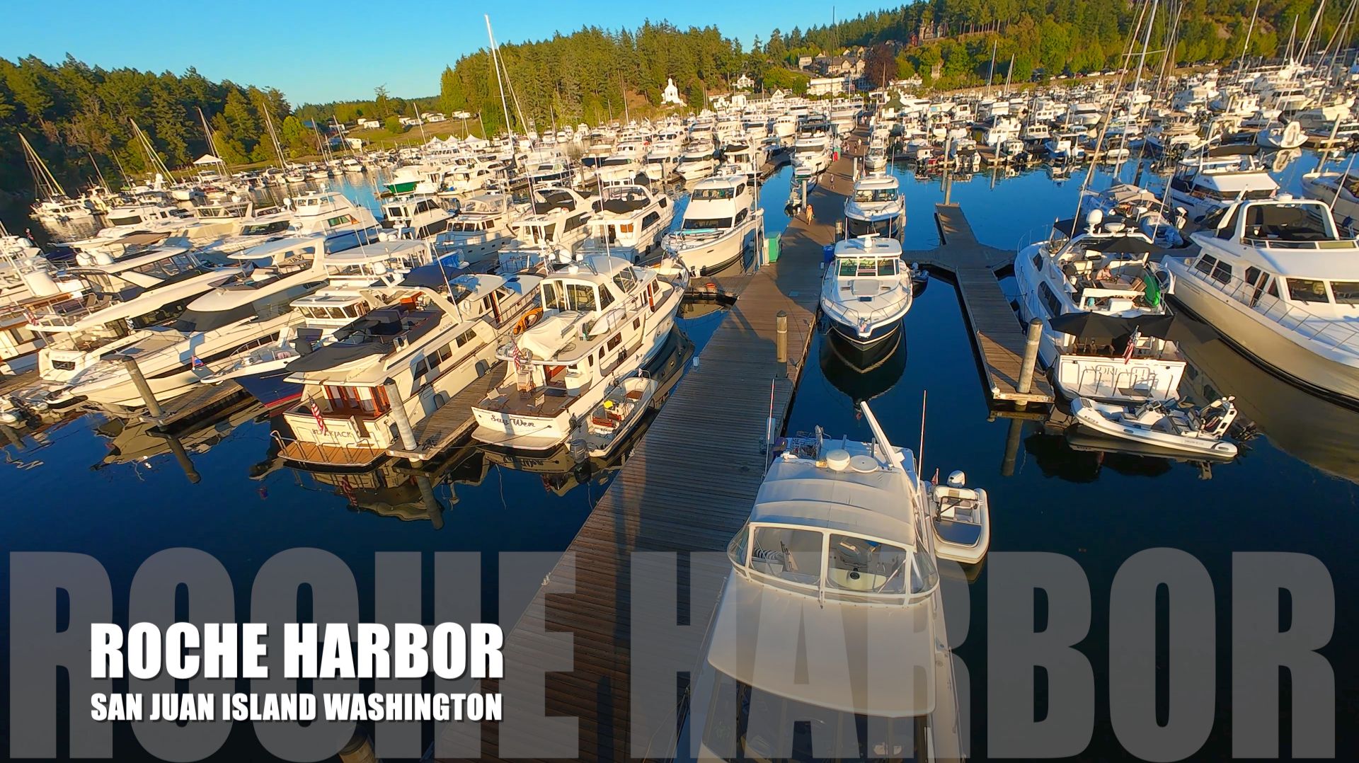 Марина Roche Harbor | Остров Сан-Хуан, Вашингтон 🇺🇸⚓