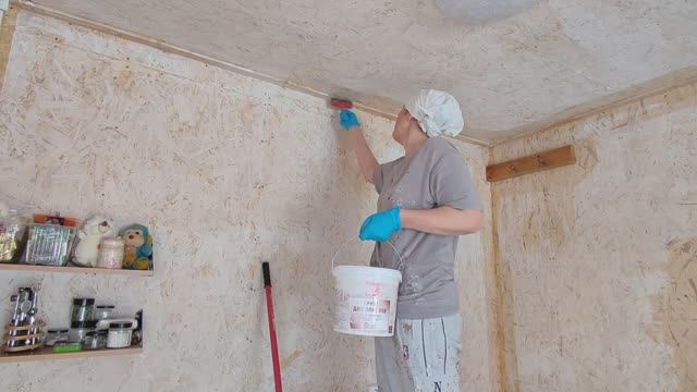 Нутовые котлетки. Тёплая штора на дверь. Грунтую стены