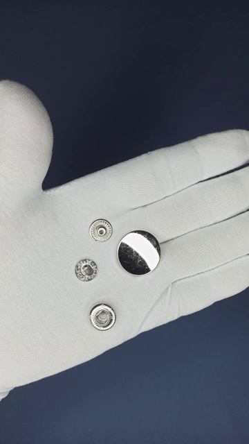 Кнопка никель 2 см, Артикул 03879