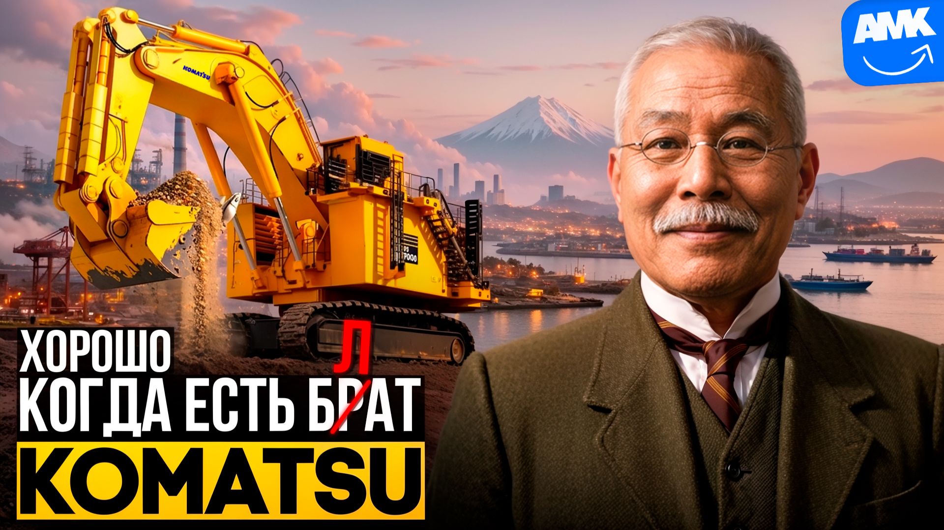 KOMATSU: Бизнес по блату? Неожиданная правда о японской КОМПАНИИ во время кризиса