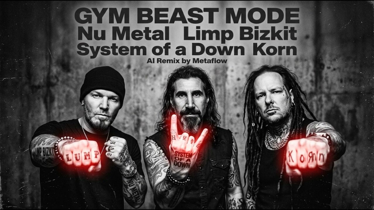 GYM BEAST MODE Nu Metal_ Limp Bizkit x System of a Down x Korn Style AI Mix _ 2000s _ Workout