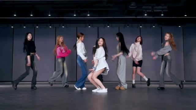 Hearts2hearts - RUDE|dance practice [MIRRORED]