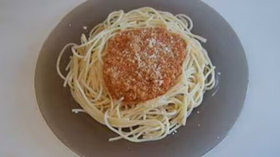 Спагетти болоньезе.Термомикс. Маринкины творинки. Всем МИРА и Добра!