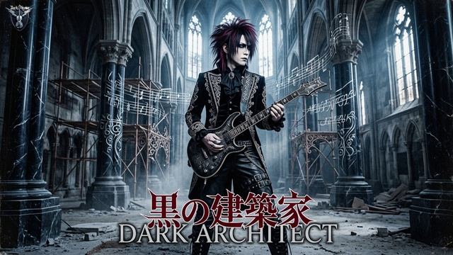 «мой японских трек в стиле (Visual Kei). песня (「暗黒の建築家」)