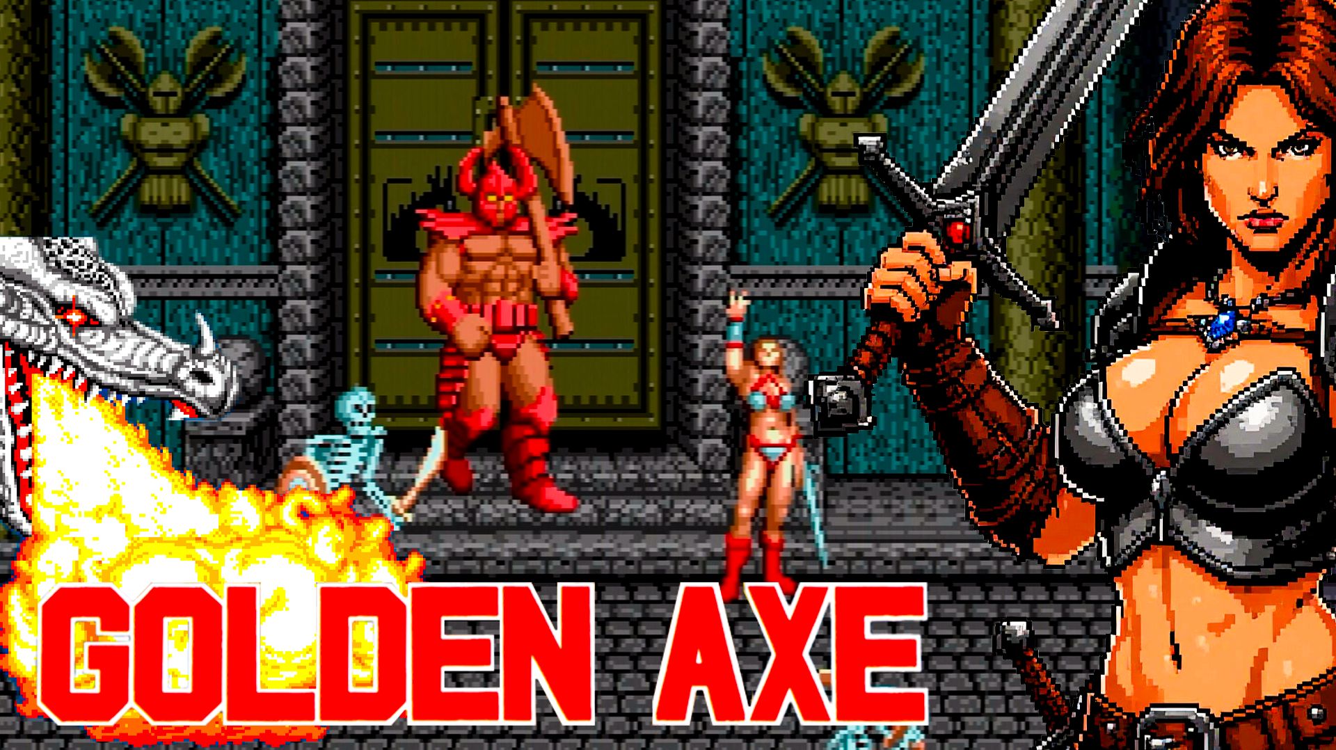 Golden Axe на Sega: хард за амазонку Тайрис