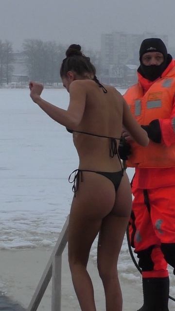 купание в проруби