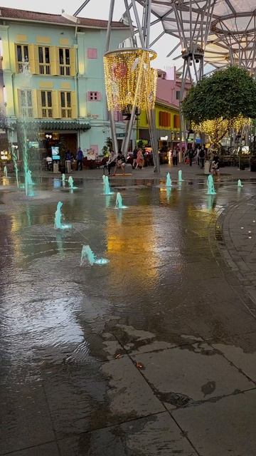 фонтан в Сингапуре