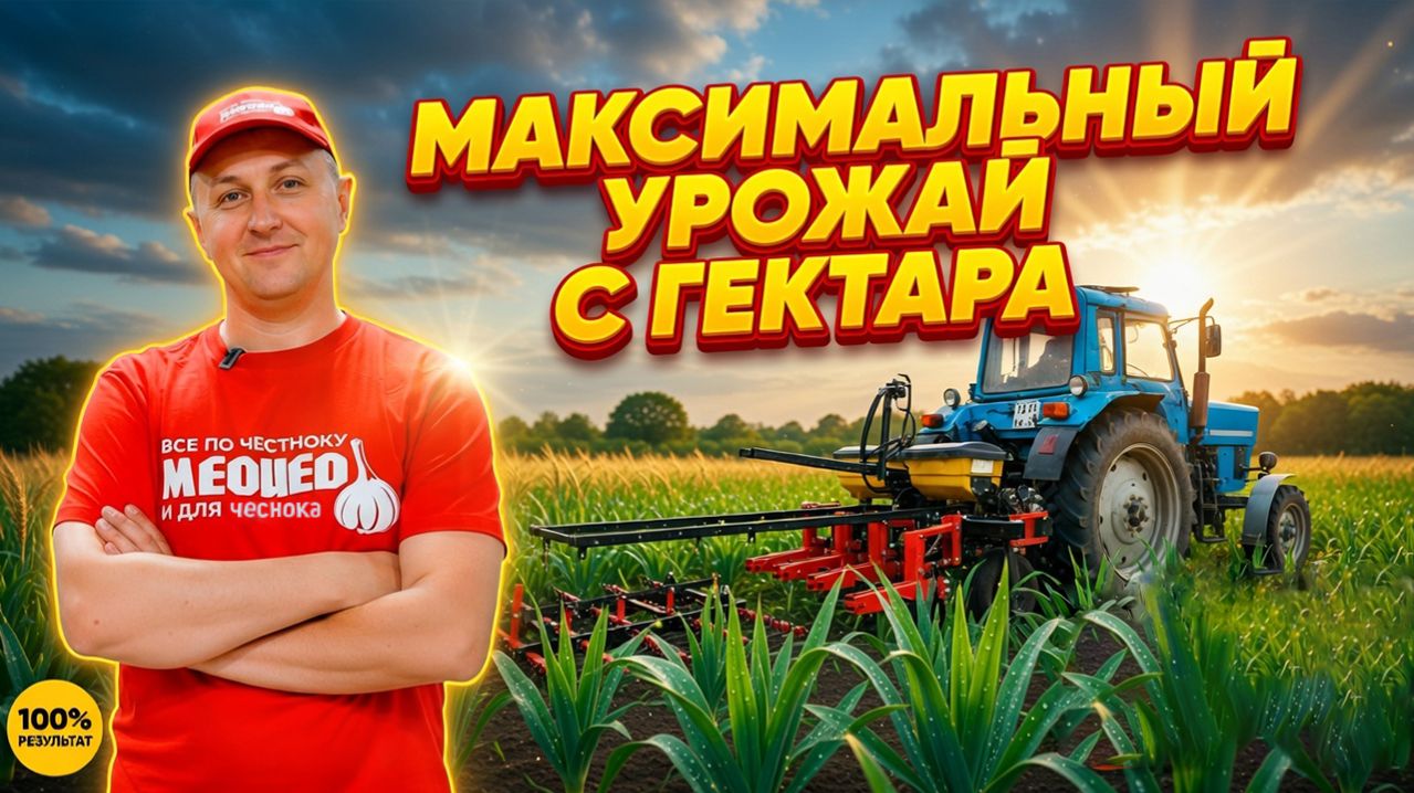 КАК ПОЛУЧИТЬ МАКСИМАЛЬНЫЙ УРОЖАЙ С 1 ГЕКТАРА ЗЕМЛИ