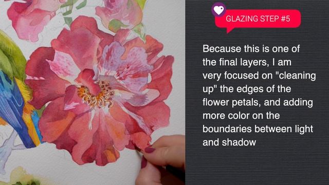 КАК НАНЕСТИ ГЛАЗУРЬ НА АКВАРЕЛЬНУЮ РАБОТУ 🎨 Основы техники лессировки