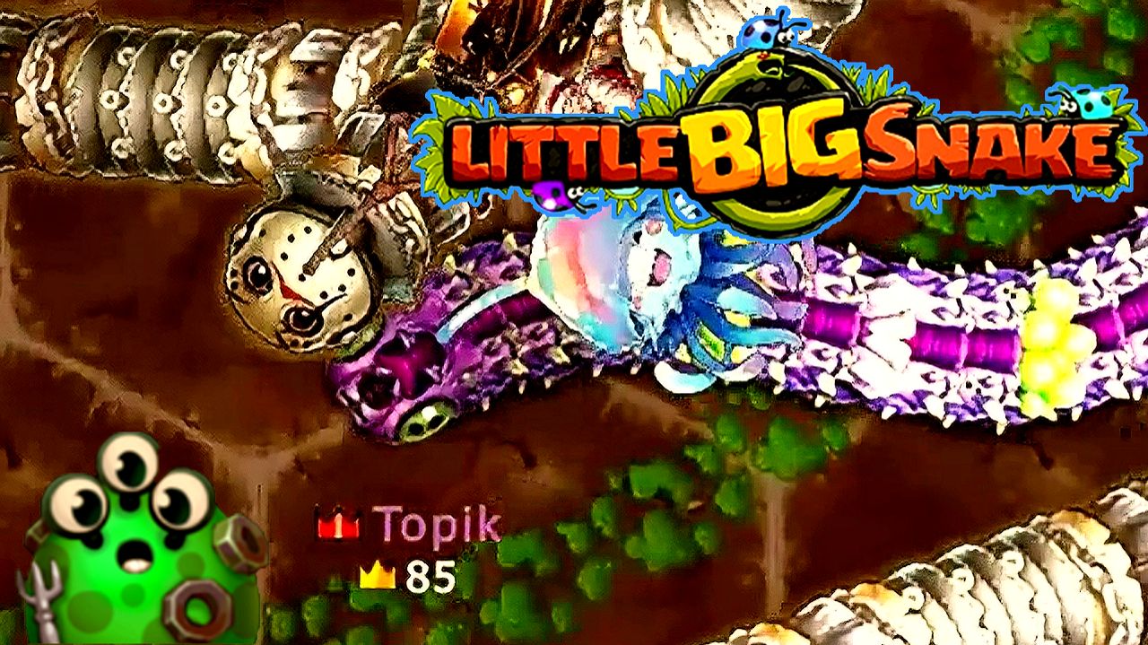 🐍Little Big Snake🐞Убиваю 👑 МЯТЕЖНИКОВ и набираю массу 2 300 000 😎👍