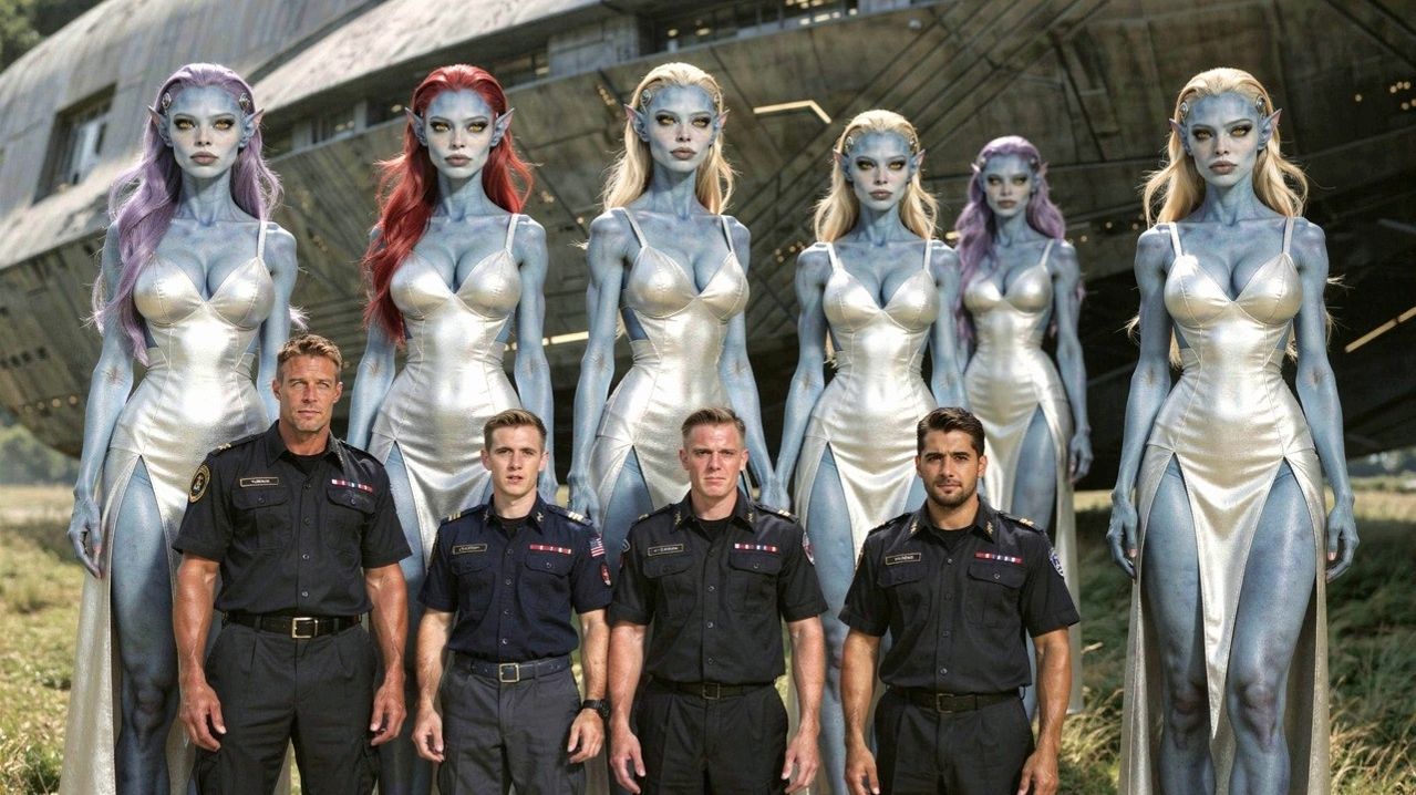 Thousands of 10-Foot-Tall Alien Women Arrived on Earth to Continue Their Species