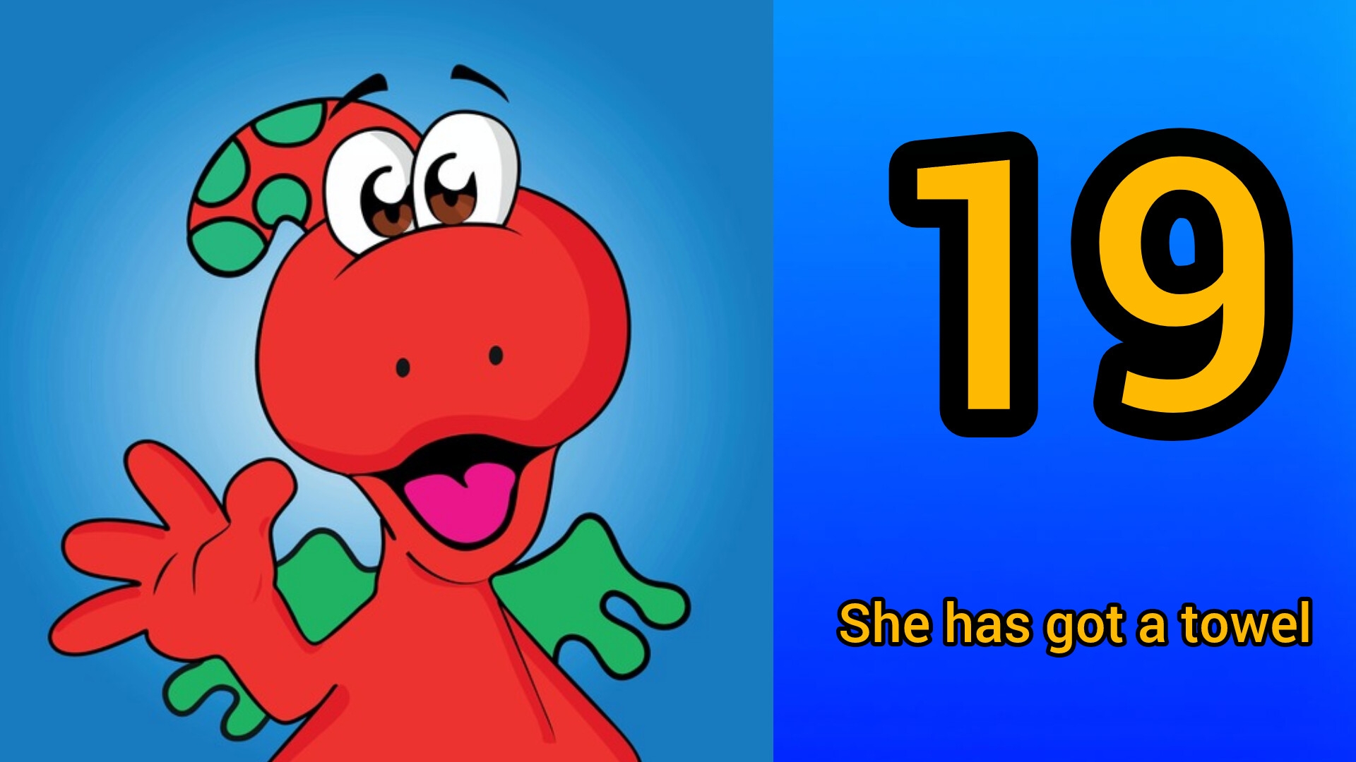 Gogo 19 | She’s got a towel! | Пляжные предметы | Has got для детей | Английский на каникулах