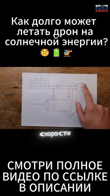 Как долго может летать дрон на солнечной энергии? 🌞🔋🚁 ЧАСТЬ 5/8