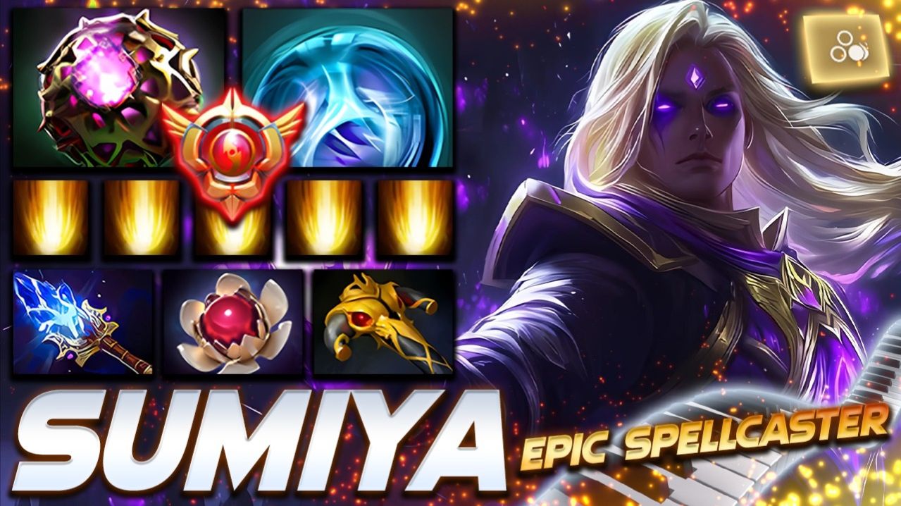 SumiYa Invoker - EPIC SPELLCASTER — профессиональный геймплей в Dota 2 [Смотри и учись]