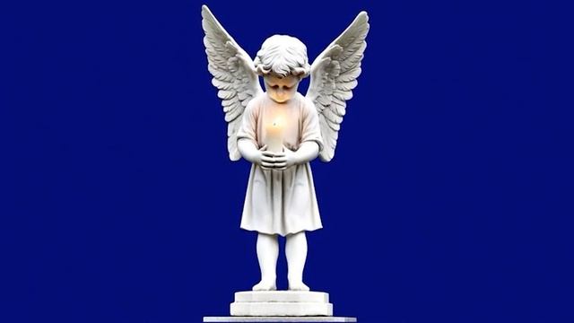 Ангел наклоняется со свечкой_encoded