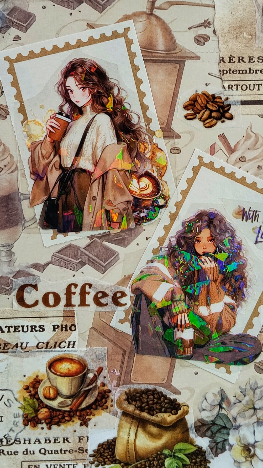 «Вкус кофе»☕🥐🍪 #скрапбукинг #асмр #кофе #весна #уют #блюз #джаз  #творчество #красота