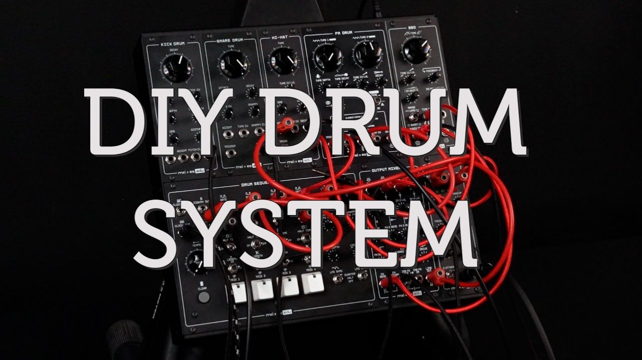 Erica Synths Konstrukt-8: EDU DIY Drum System