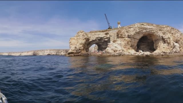 Крым. 2021 г. Август. Часть 5. Штормовое - Тарханкут - Устричная ферма.