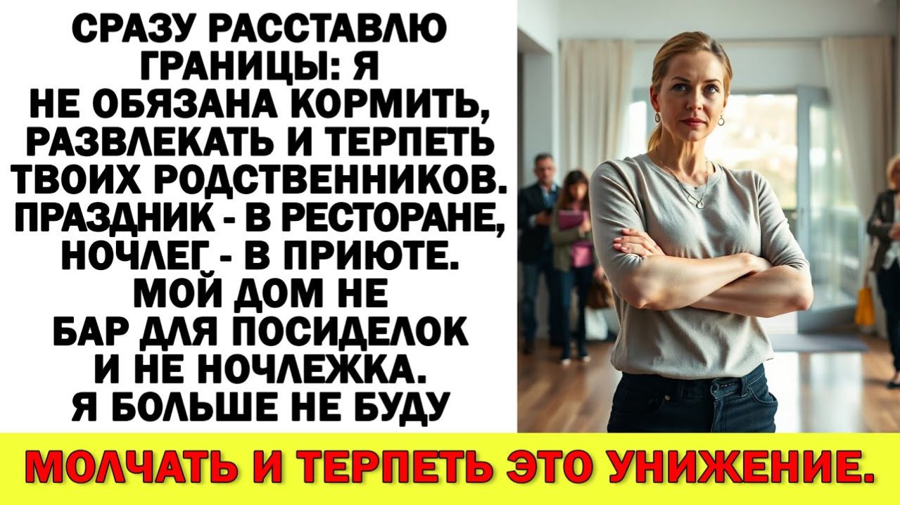 Истории из жизни|Муж мечтал о семейном празднике — родня устроила ему неделю унижений|Аудио рассказы