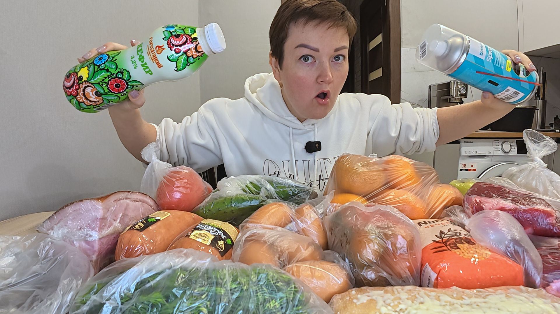 Нагулялись и с ГОЛОДУХИ скупили ВСЁ подряд! ВЫБЕСИЛИ в магазине! Кажется я где то ЛОПУХНУЛАСЬ! Влог