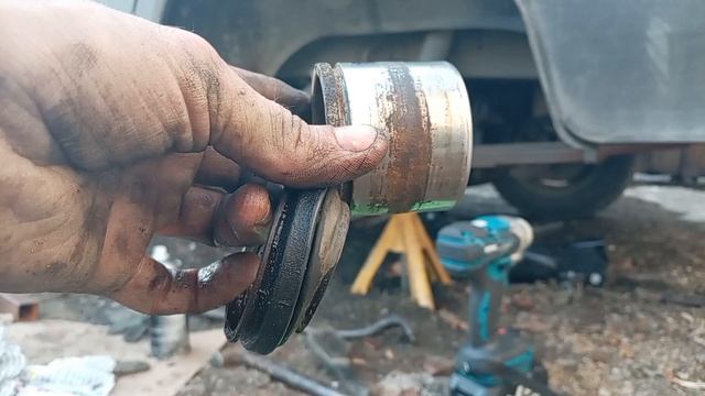 Полный ремонт передних тормозов  газель.