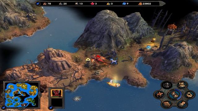 Герои Меча и Магии 5 прохождение Кампании Инферно 59