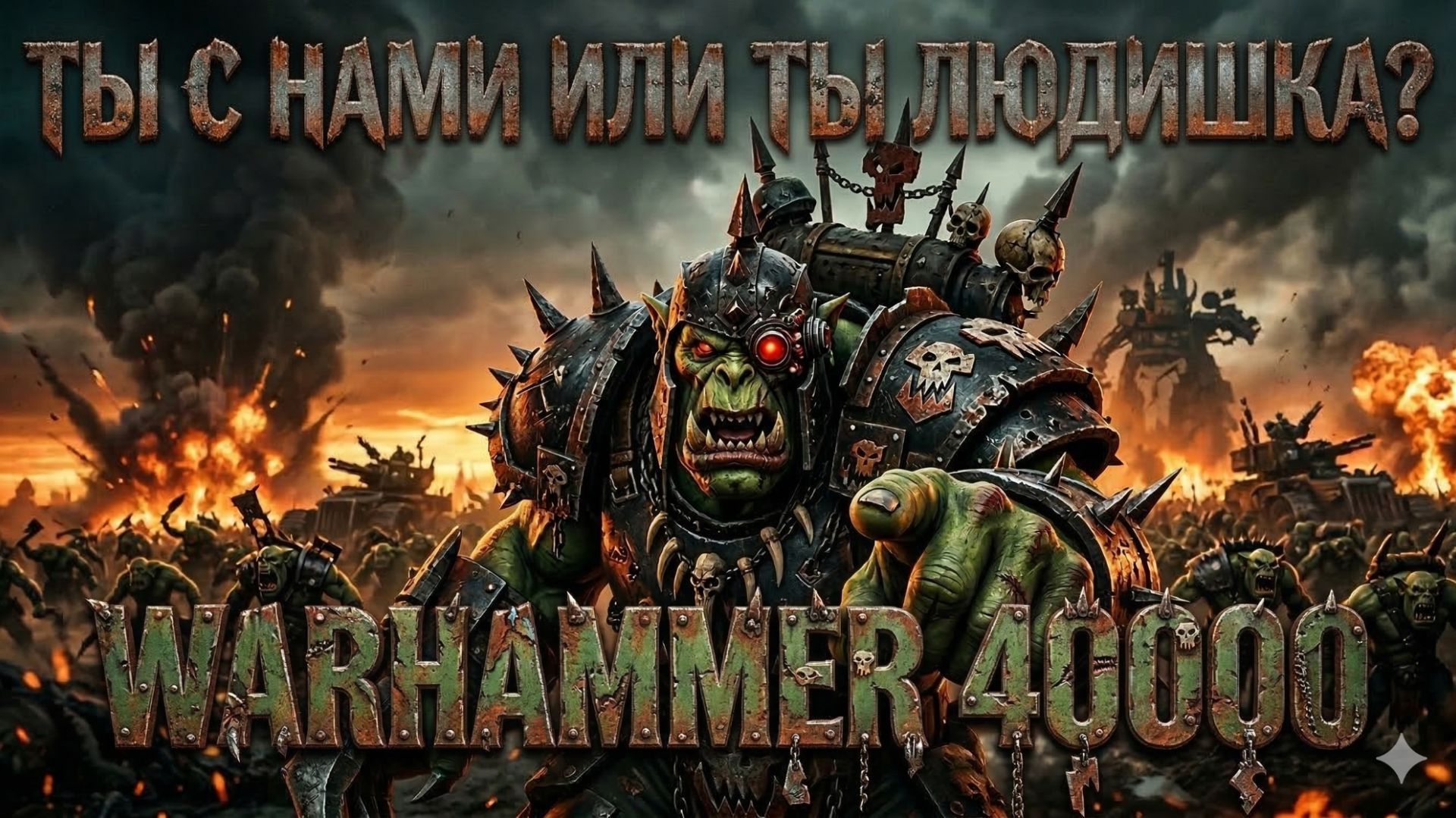 WARHAMMER 40,000 ОРОЧИЙ ВАААГХ! — ГАЛАКТИКА В КЛОЧЬЯ