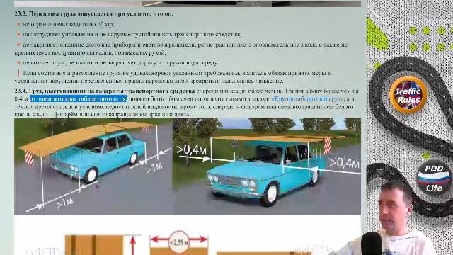 Полный курс пдд 2026 Вебинар 7 Буксировка, Учебная езда, Перевозка людей и грузов, Доптребования