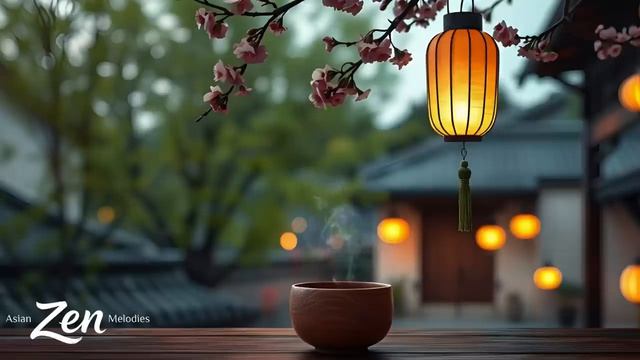 Спокойная музыка для медитации, йоги, отдыха, работы или чтения. Азиатские мотивы🌄