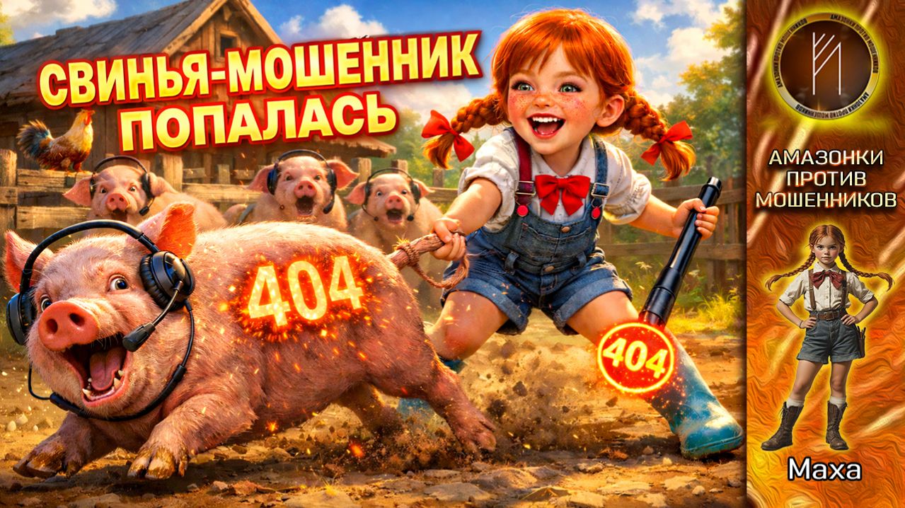 МАХА / СЛОМАЛА МОШЕННИКА / ОШИБКА 404