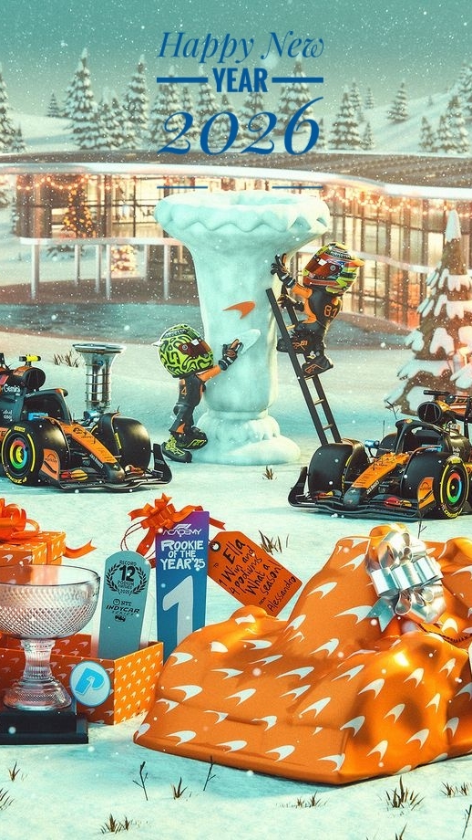 Поздравление с Новым годом 2026! McLaren Animation
