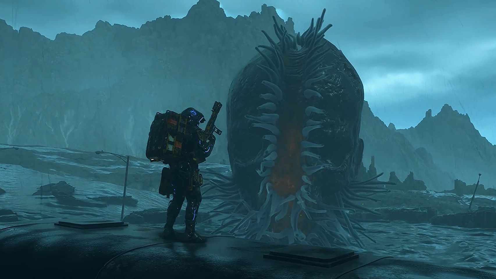 Dеath Stranding 2: On The Beach Гигантская береговая тварь (Giant BT)