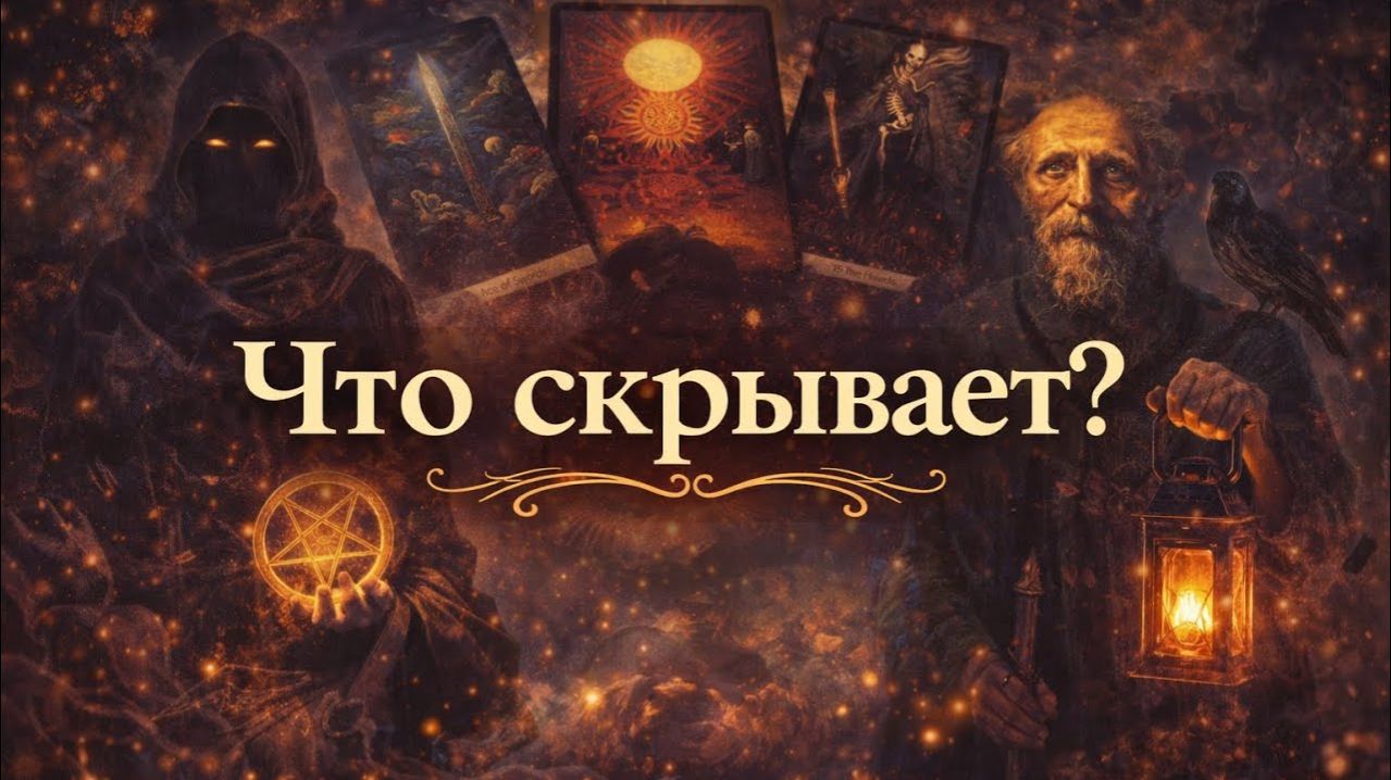 Что скрывает от вас человек? Загадайте человека (можно 3) гадание расклад Tarot