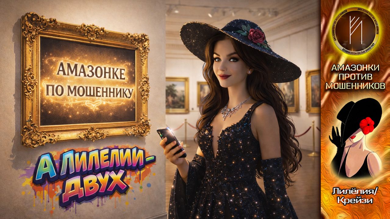 ЛИЛЁЛИЯ  / КОГДА МОШЕННИК УВЕРЕН, ЧТО ВСЕ ИДЕТ ПО ПЛАНУ / НО НА ДРУГОМ КОНЦЕ ПРОВОДА - ОХОТНИЦА