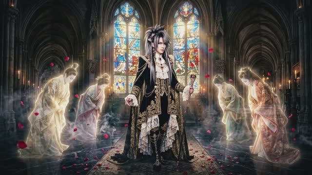 «мой японских трек в стиле (Visual Kei). песня (私の貴族的な世界)