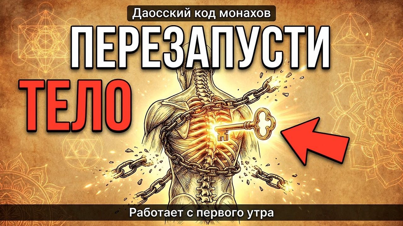 ДВИЖЕНИЯ ДОЛГОЖИТЕЛЕЙ: Даосский код, который перезапускает тело  💎