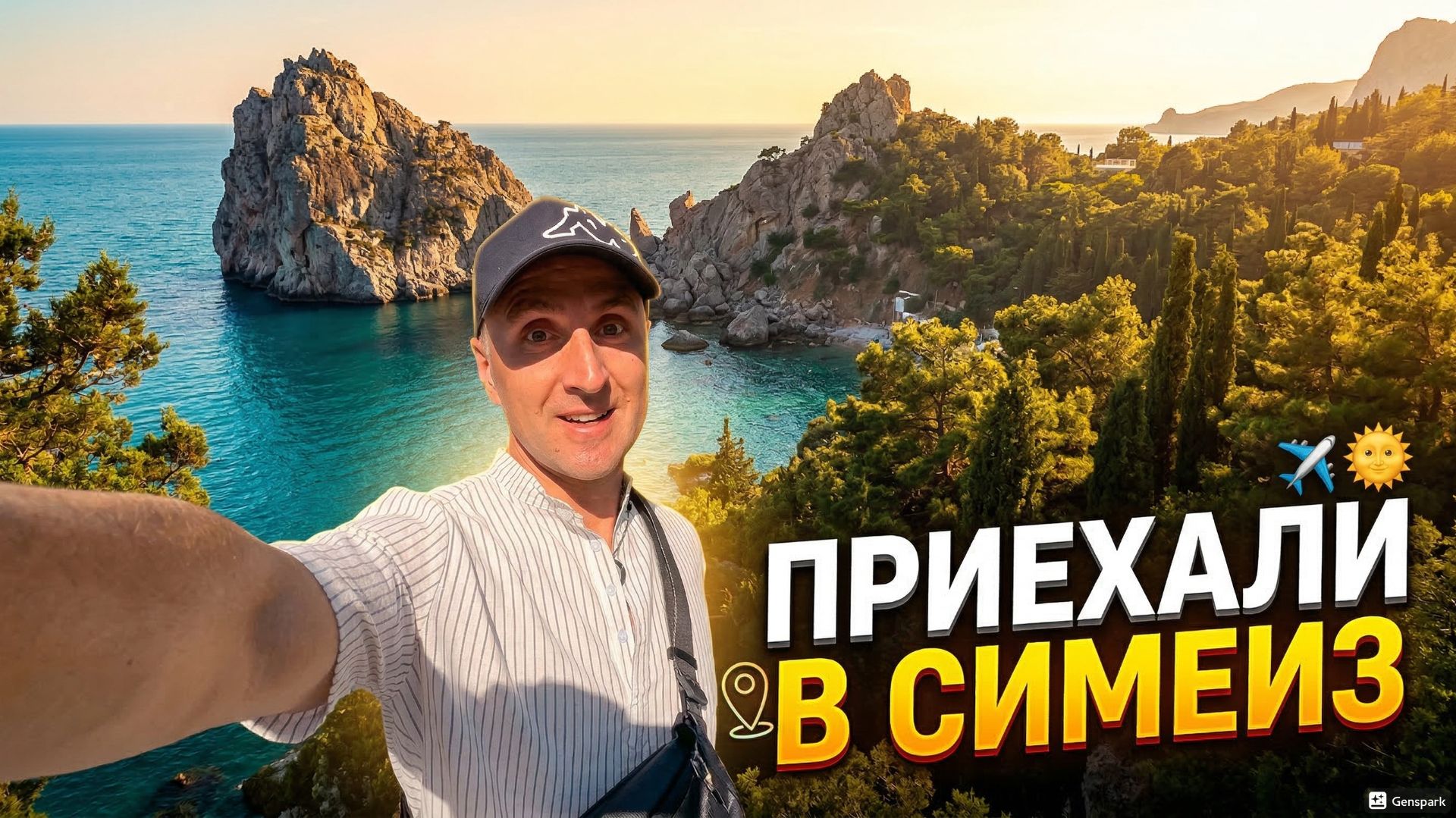 Приехали в Симеиз, Ночная Алупка. Дорога домой