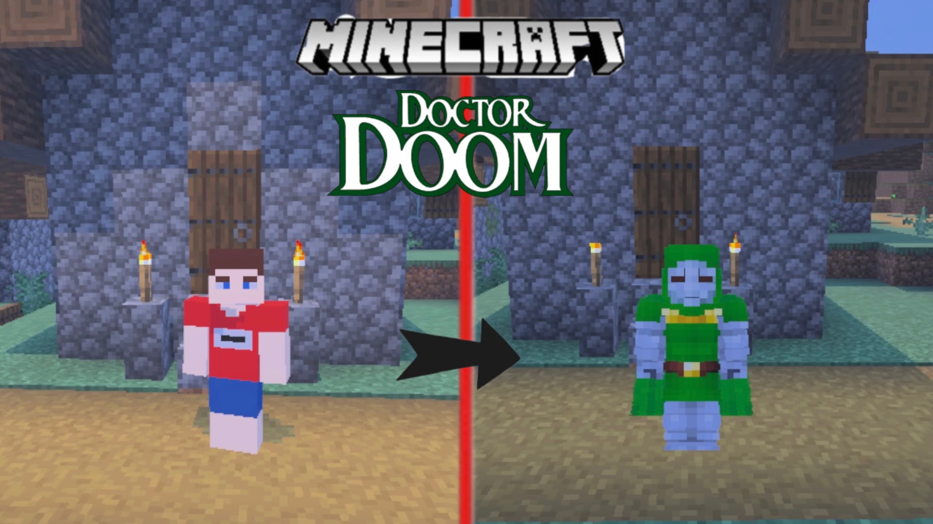 Я превратился в Доктора Дума в Майнкрафте | ManeLego minecraft