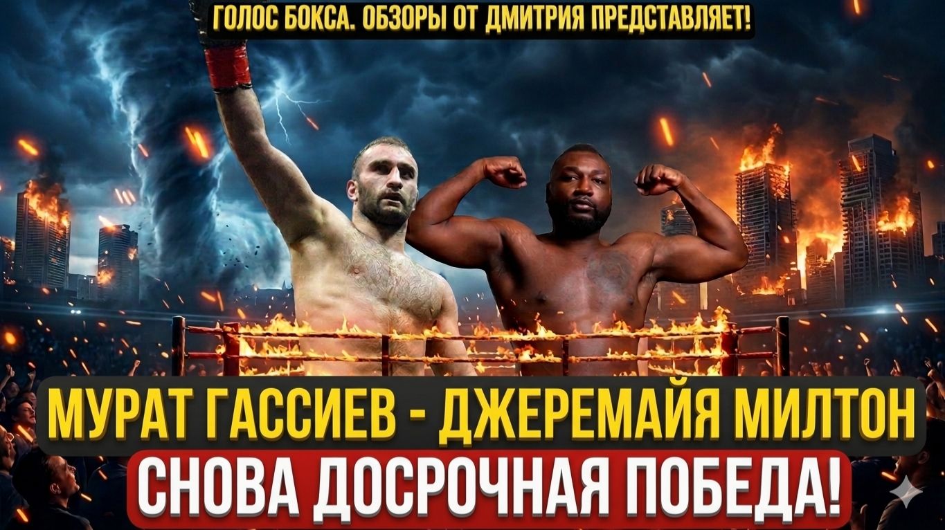 Обзор боя Мурат Гассиев - Джеремайя Милтон