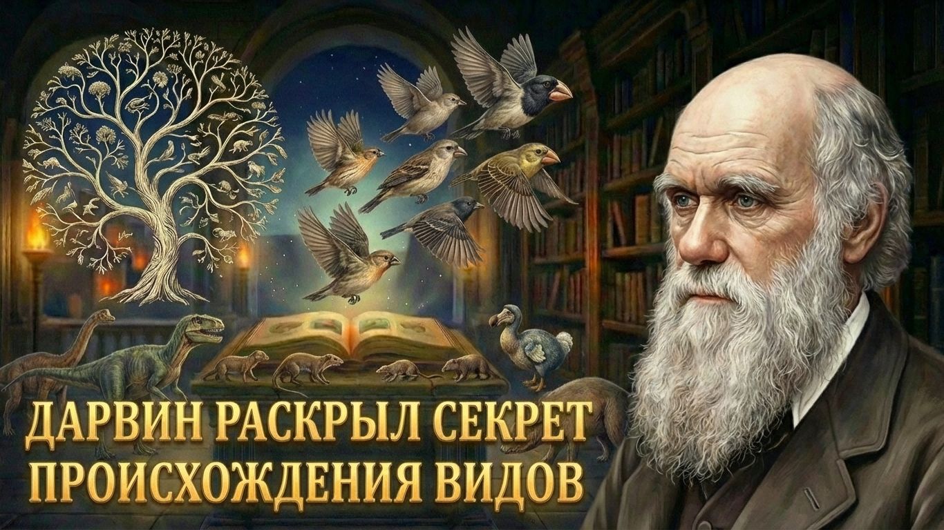 Эволюционное учение Чарльза Дарвина | Детская энциклопедия 2.0