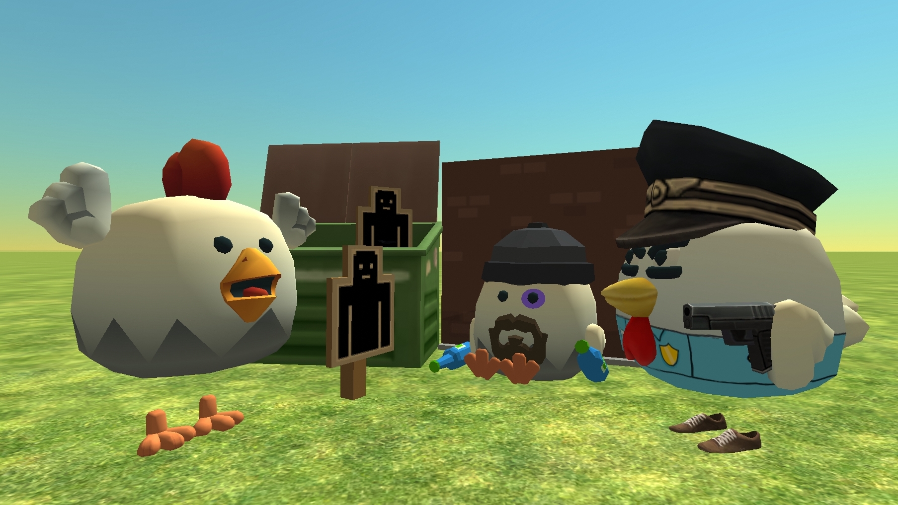 Сериал "Опасный мир Чикен-Сити" 1 серия "Нубик"